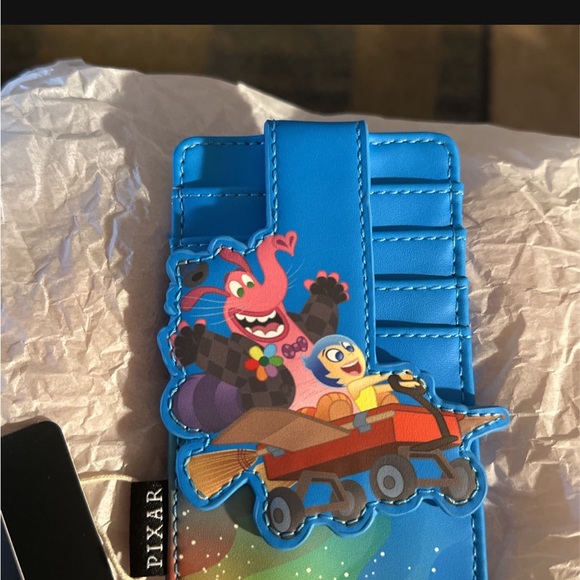 Loungefly | Bags | Pixar Inside Out Bing Bong Wagon Card Holder Nwt ...